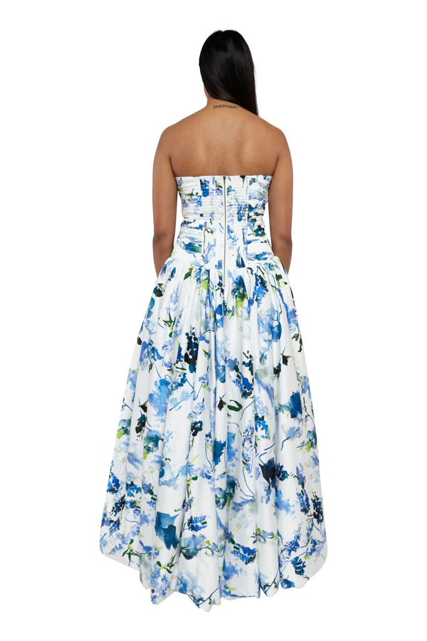 Violette Bubble Hem Maxi Dress – The Dress Room